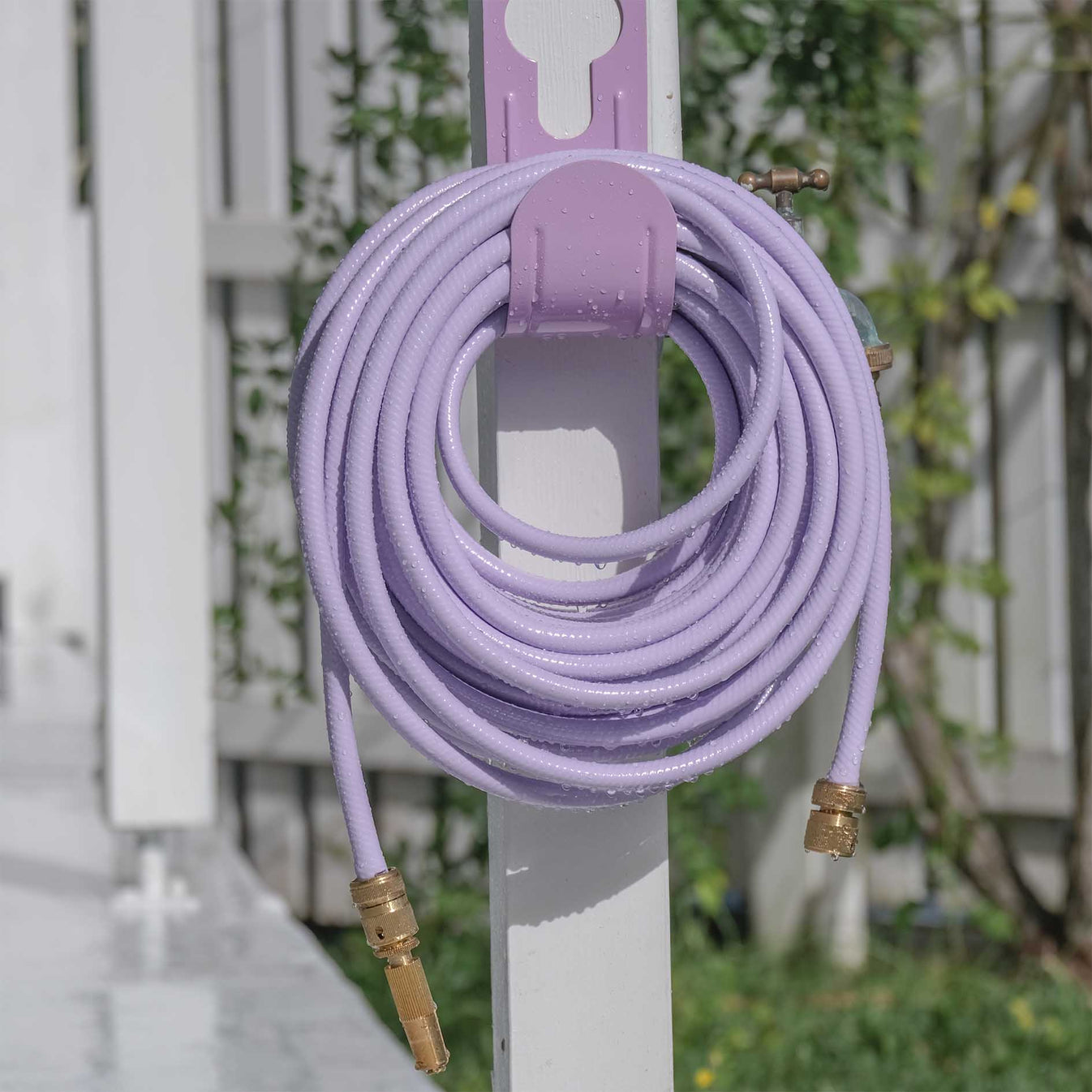 good quality 20 meter garden hose lilac purple colour – XO Garden ...